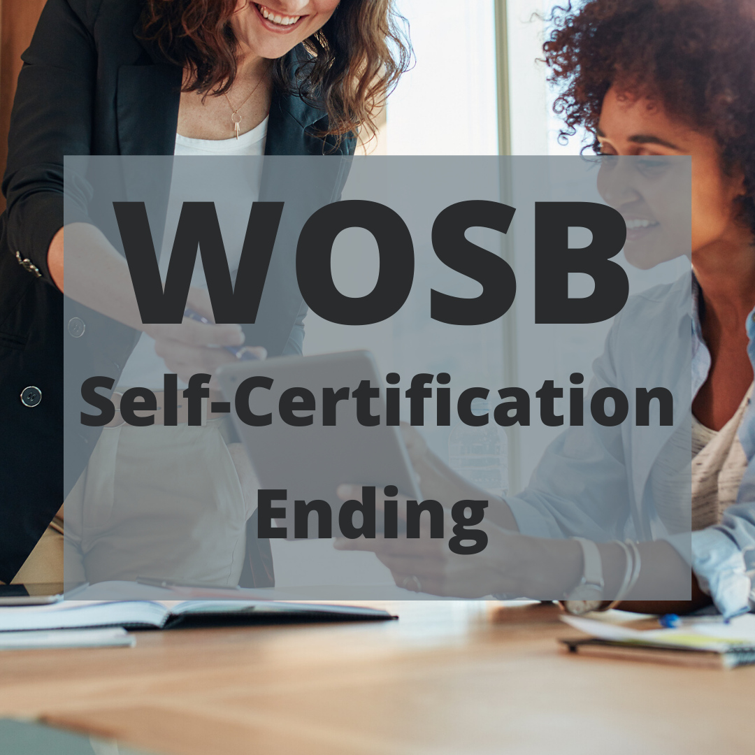 WOSB Self-Certification Ending - Center for Economic Development